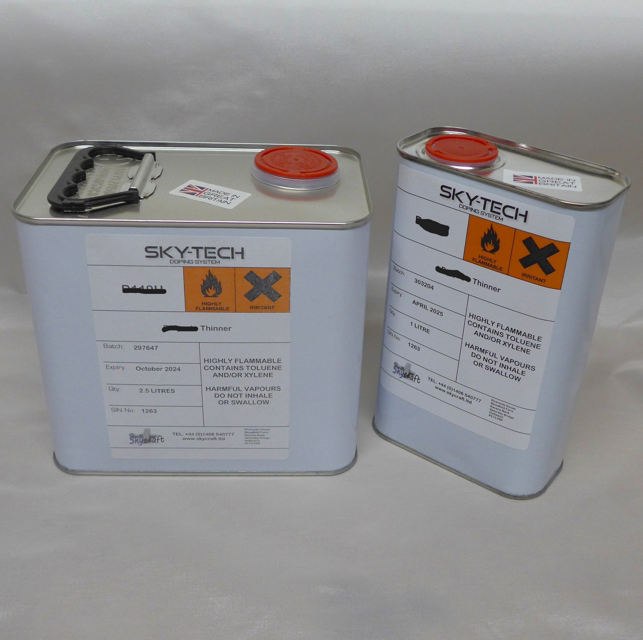 Polyurethane Thinners - Polyurethane & Thinners - Sky-Tech Dopes ...