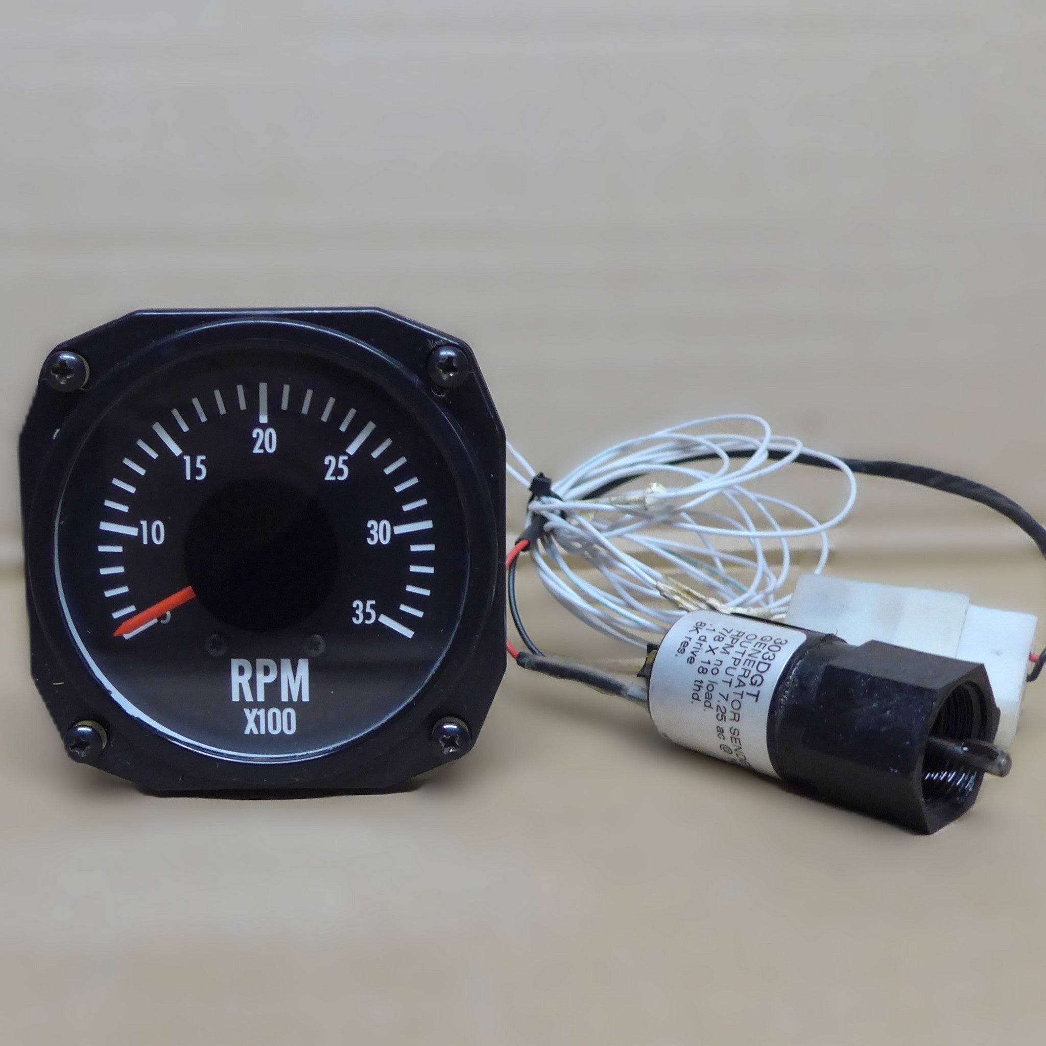 Westach 1/2 To 1 Ratio Generator Tachometer - 3 1/8" (A/R) – Skycraft ...